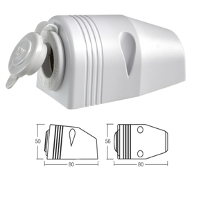 NARVA 81025 CIGARETTE LIGHTER SOCKET MOUNT 12V DC ADAPT