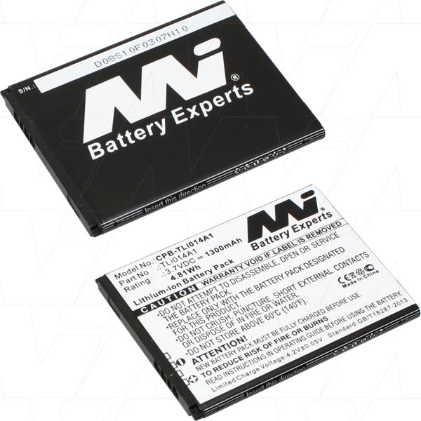 ALCATEL CPB-TLi014A1-BP1 MOBILE PHONE BATTERY AU$23.95